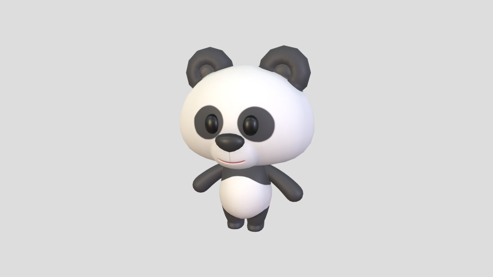 Character007 Panda - Buy Royalty Free 3D model by BaluCG [2456945 ...