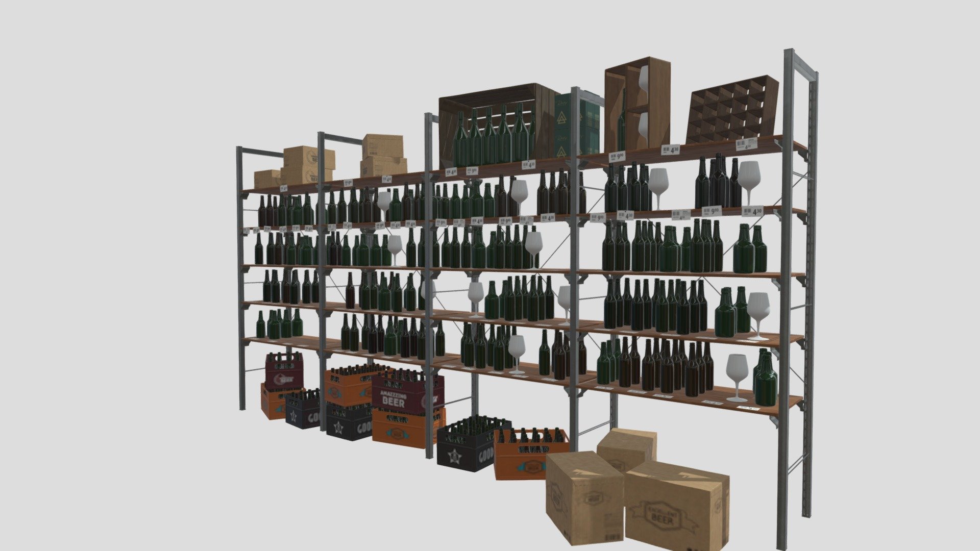 Store fixtures 32 AM216 Archmodels - Buy Royalty Free 3D model by ...