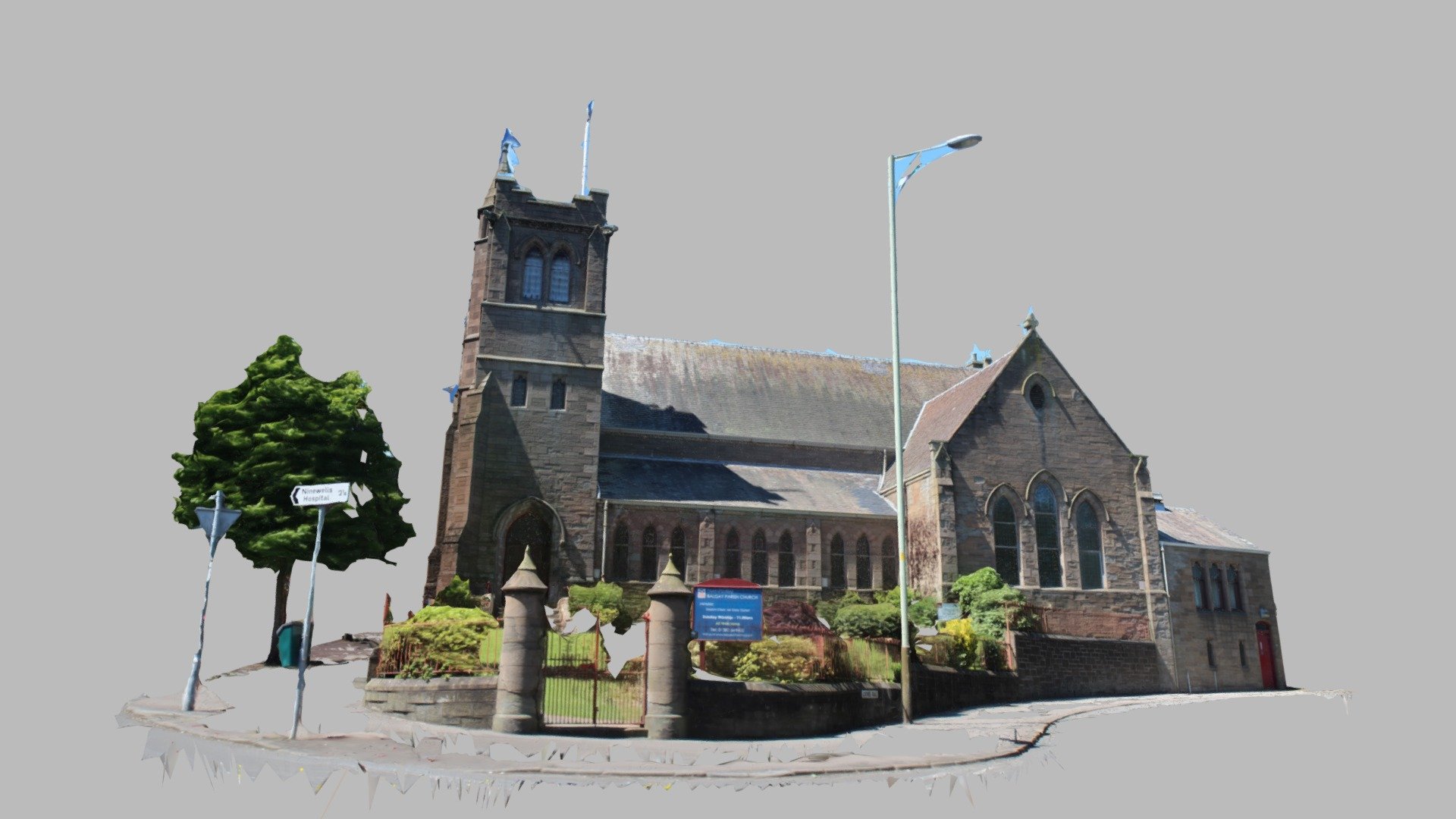 Scotland: Dundee, Balgay Parish Church - 3D model by Daniel Muirhead ...