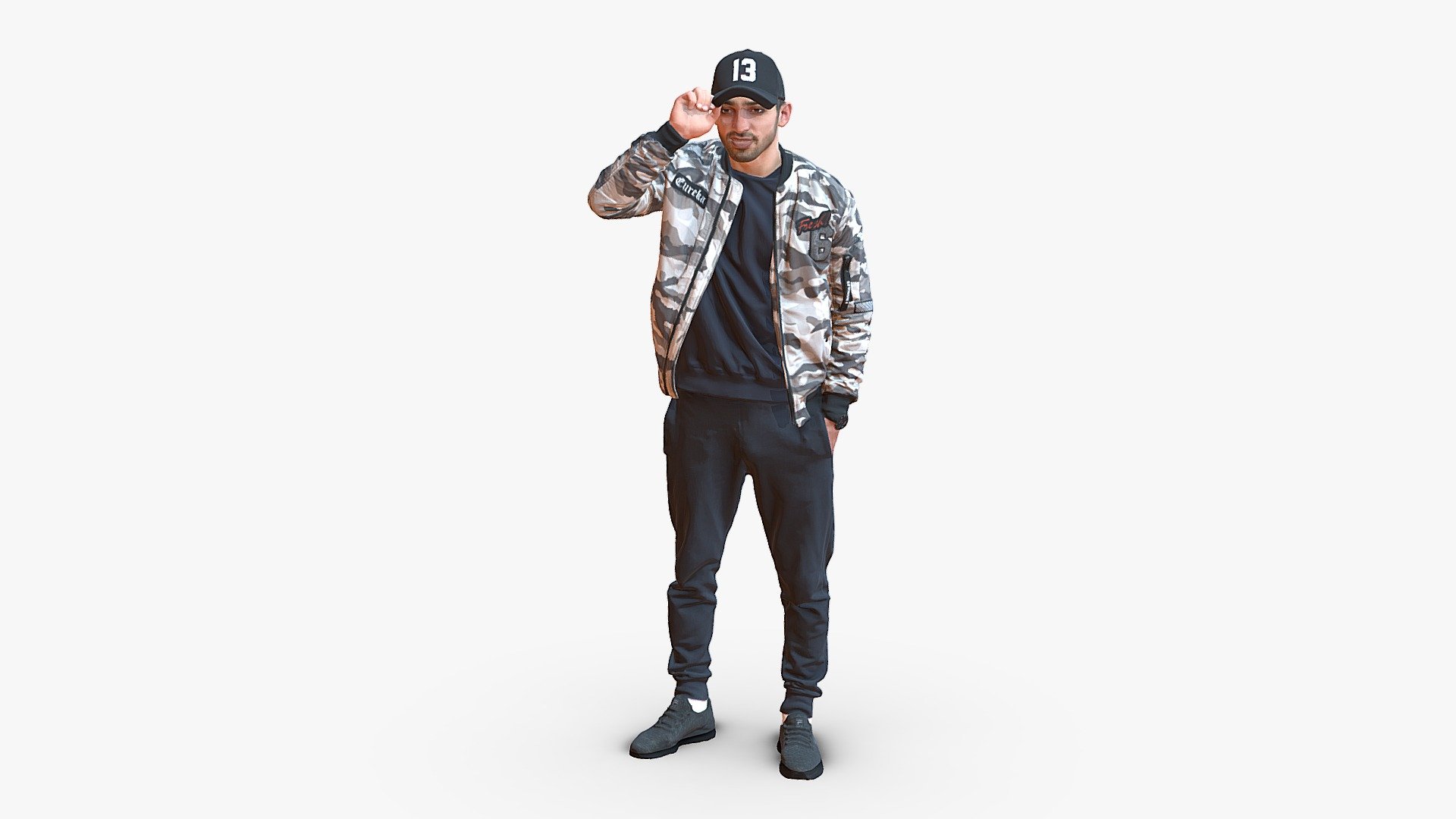 HipHop man 0420 - Buy Royalty Free 3D model by 3DFarm [2457163 ...