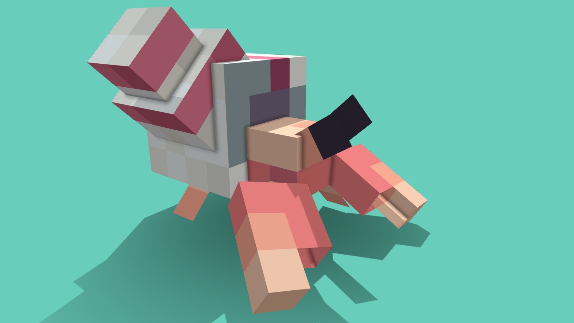 EverShell - Ermit crab pet - 3D model by Azot [2457805] - Sketchfab