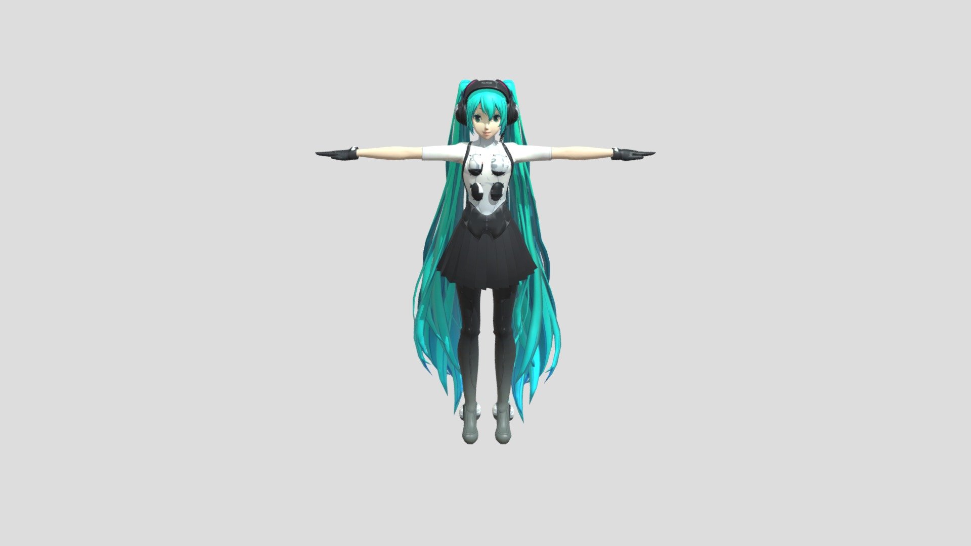 Miku_ Persona_style - Download Free 3D model by mpolo0604 [2457bde ...