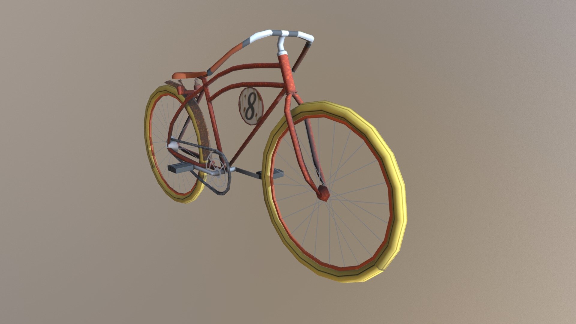 Low Poly Bike - 3D model by Captain Thyme (@CaptainThyme) [2459530 ...