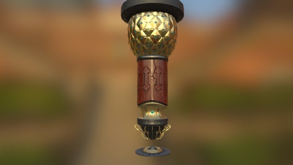 Sci Fi Pillar - 3D model by AronVisciglia [24596cb] - Sketchfab