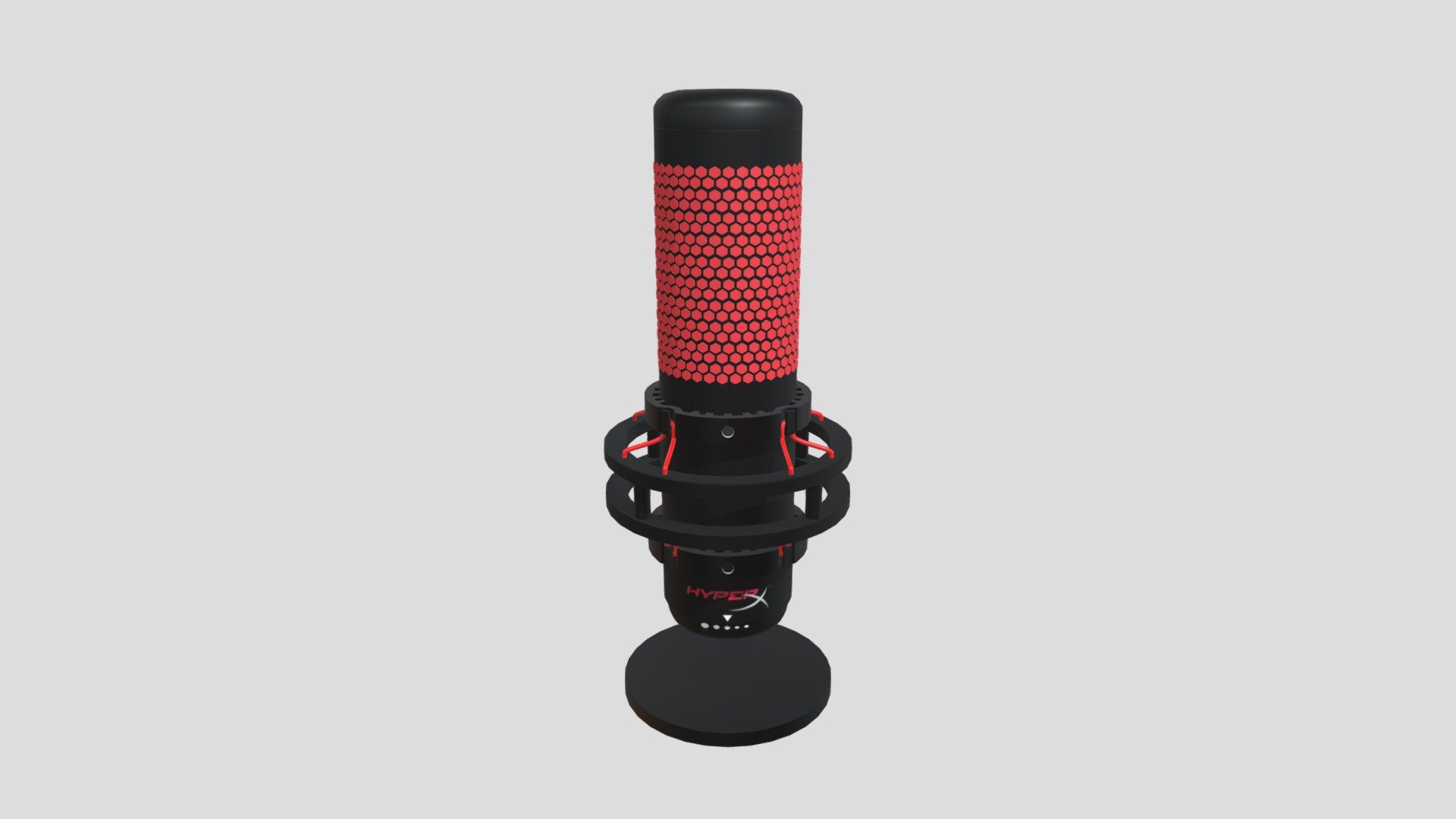 HyperX Gaming Microphone - 3D model by ramijmallick [2459902] - Sketchfab