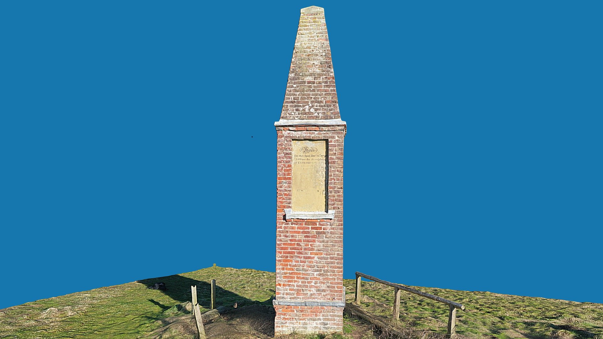 Wold Cottage Meteorite Monment 3 - 3D model by dah [245a1f7] - Sketchfab