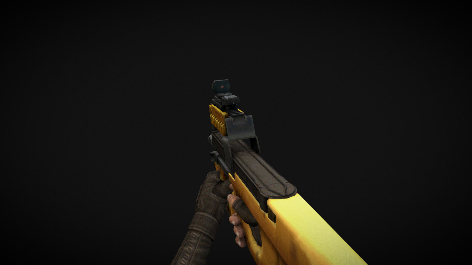 P90 + Char - 3D model by FabrícioTBS (@fabricioccn) [245a24c] - Sketchfab