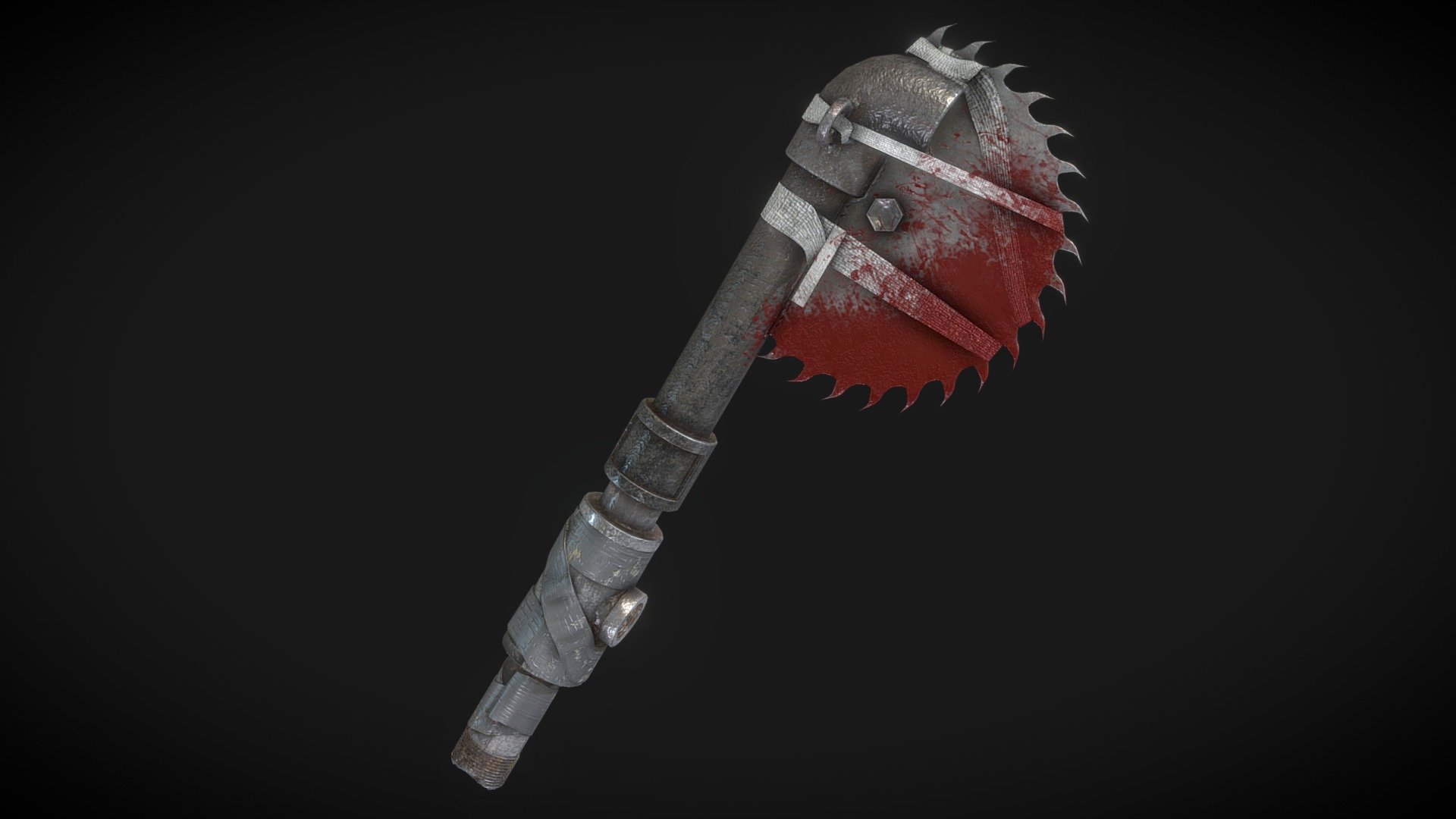 Zombie Sawmill Tomahawk - 3D model by CarlGillis [245cd46] - Sketchfab