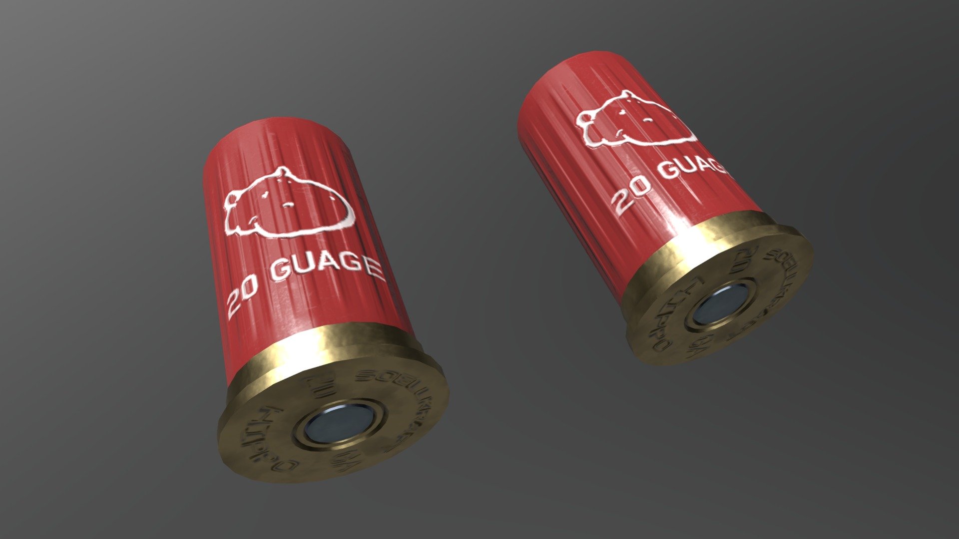 Halo 20 Gauge Shotgun Shell - Download Free 3D model by Aegis_Wolf ...