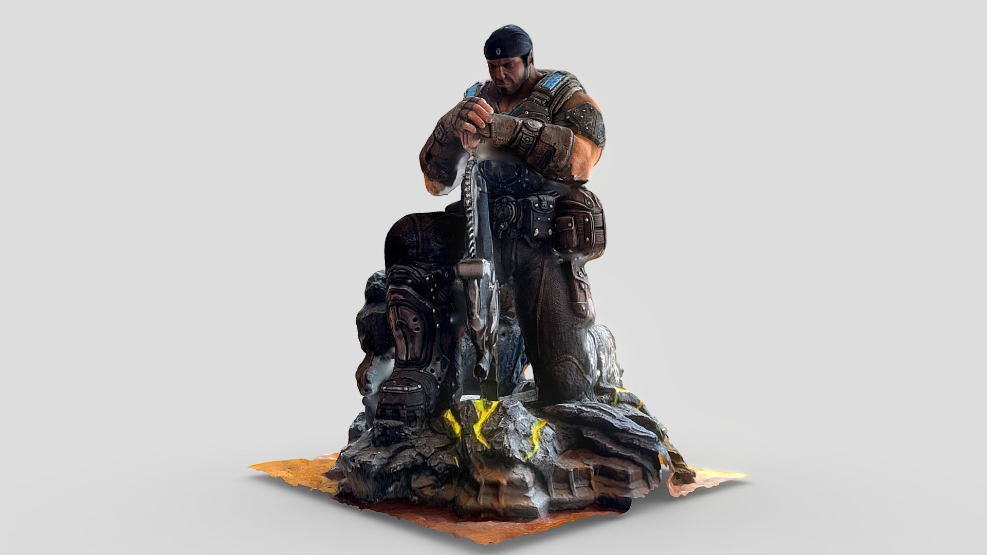 HQ Gears Statue - 3D model by avi [245d5f1] - Sketchfab