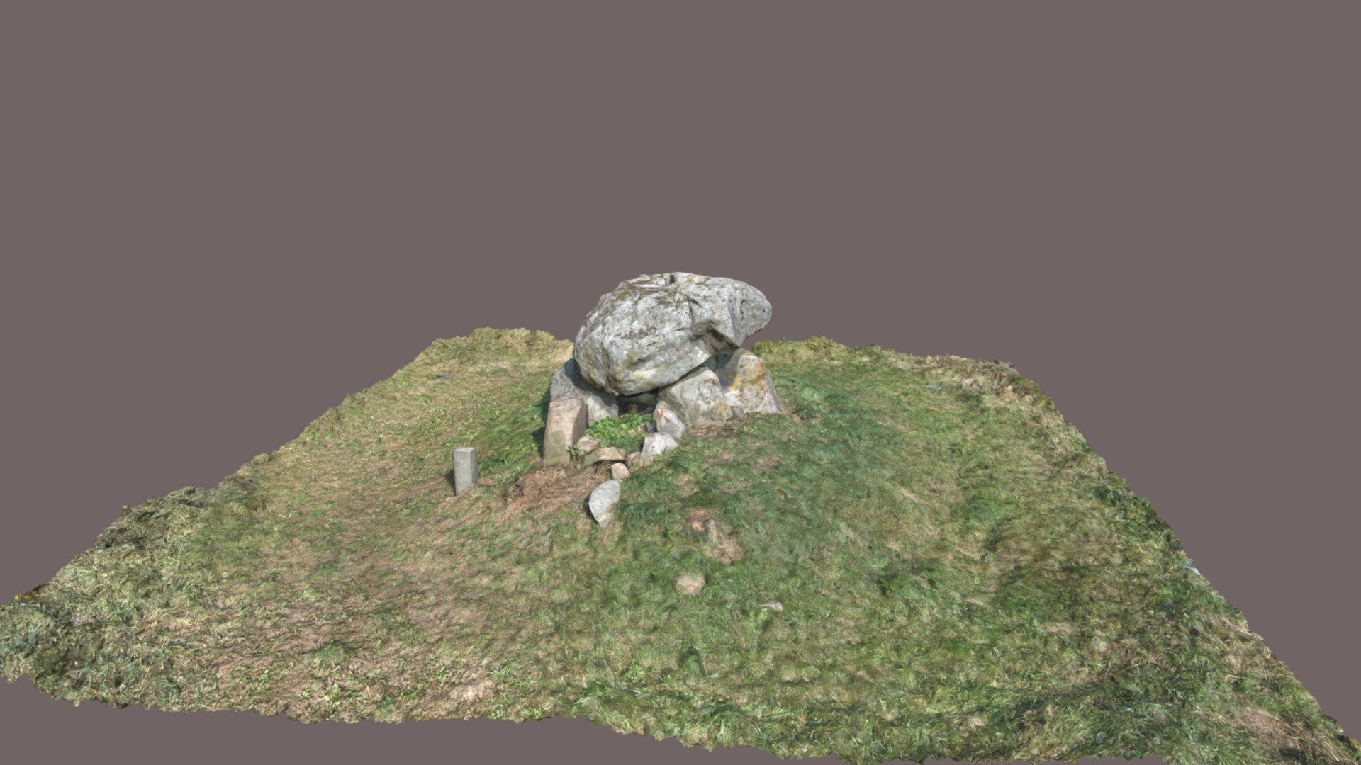 Forpagtervejens Dysse - 3D model by Niels H. Andersen (@nha) [245f7ad ...