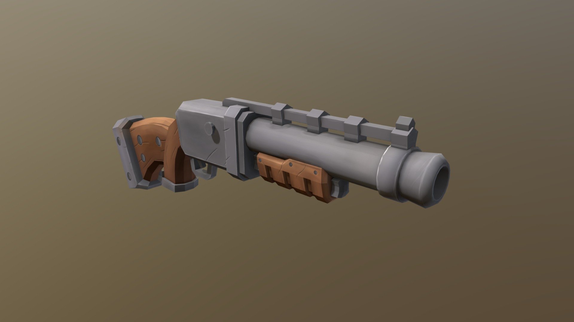 Gun 2 - 3D model by Segureyu [246026d] - Sketchfab