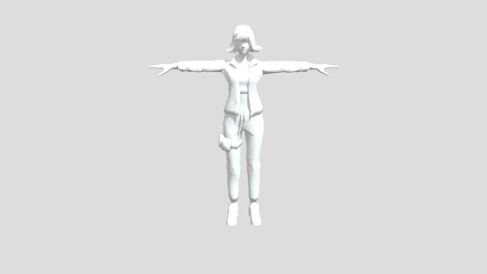 FF Kelly carecter(rigged) - Download Free 3D model by fayzulislam003 [2462ba6] - Sketchfab