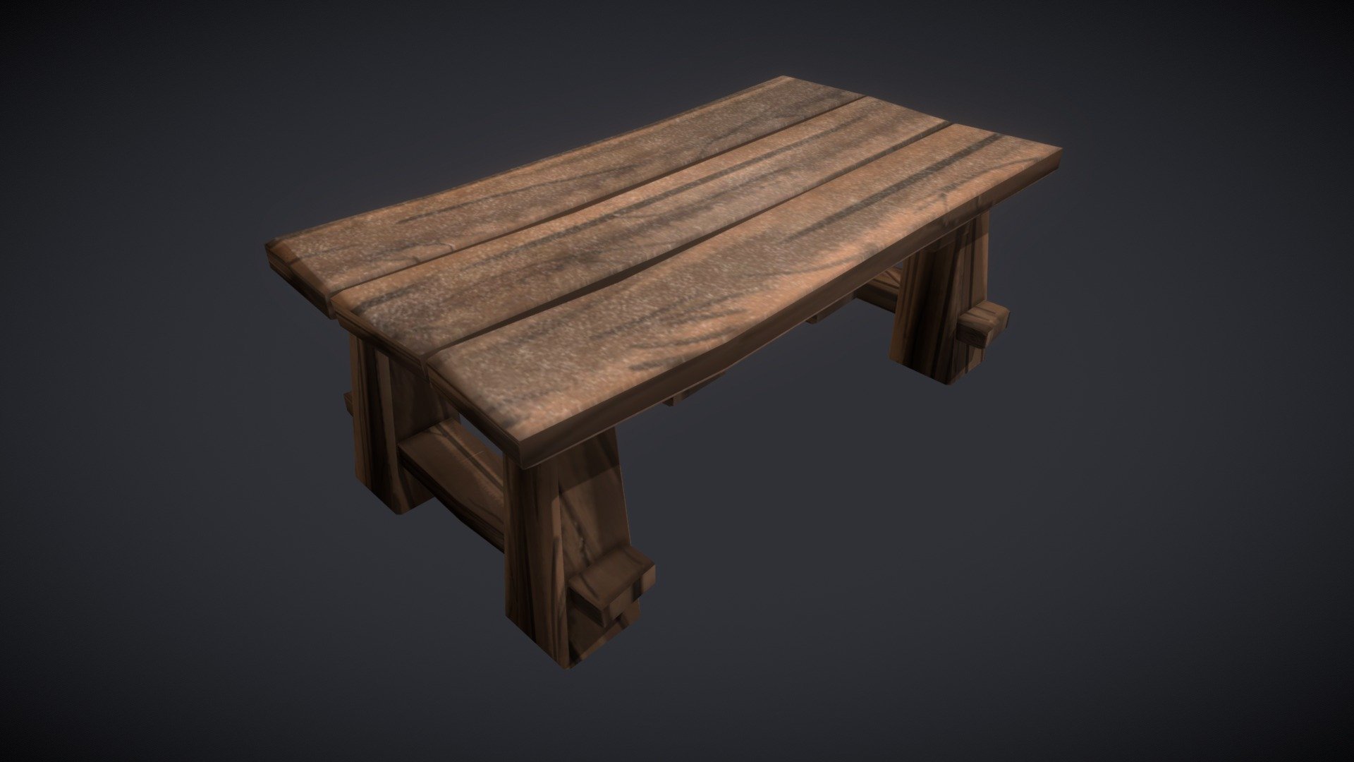 Table / Wood - 3D model by Uthak (@JuLuisUnity) [24636d4] - Sketchfab