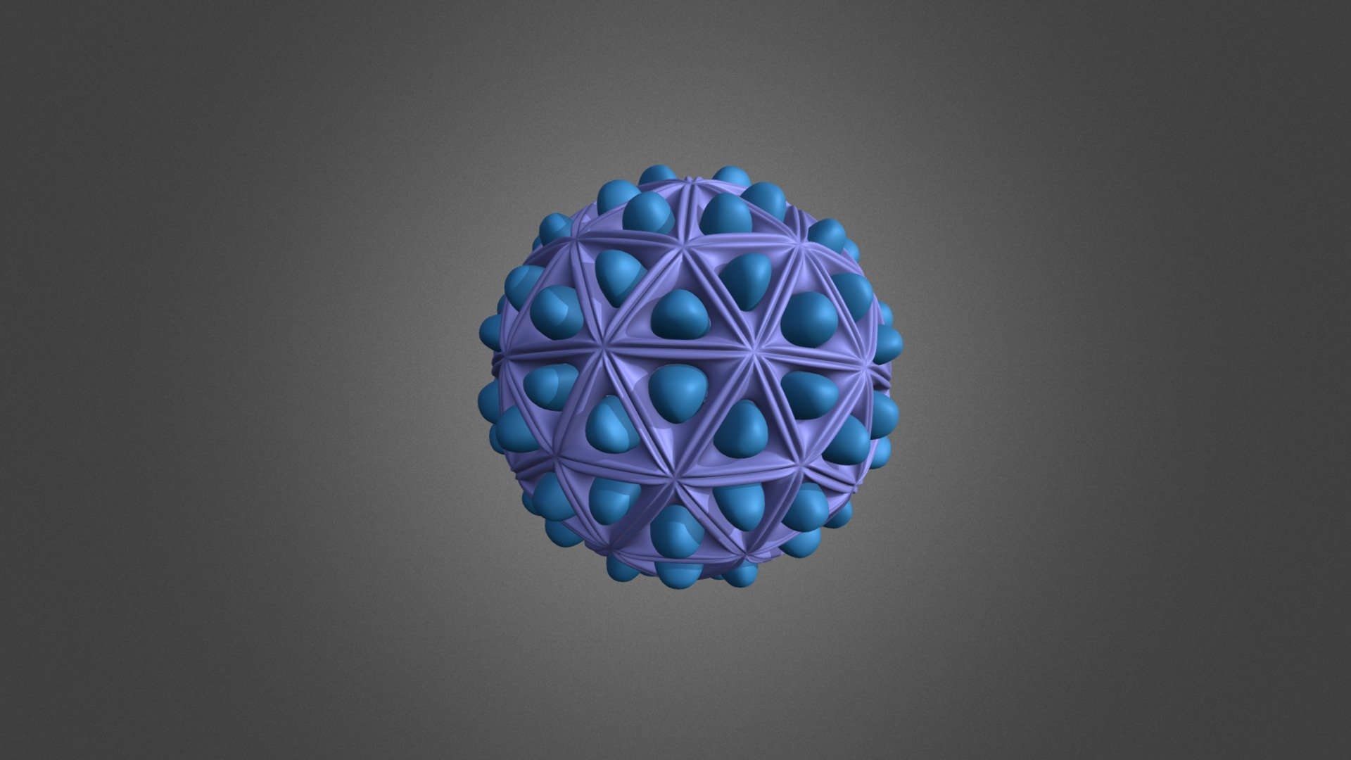 Virus - 3D model by Aín Guerrero (@ainguerrero) [2463f9c] - Sketchfab