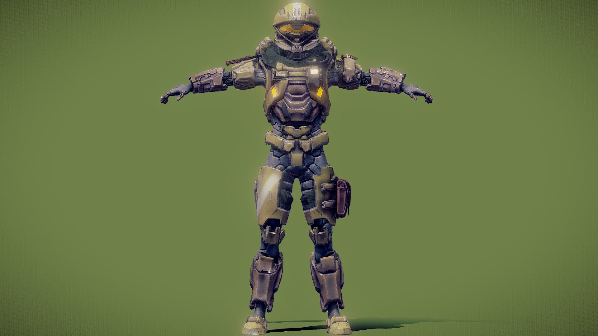 Attack On Titan X Halo Armin Arlert - 3D model by DiegoVega [2464cab ...