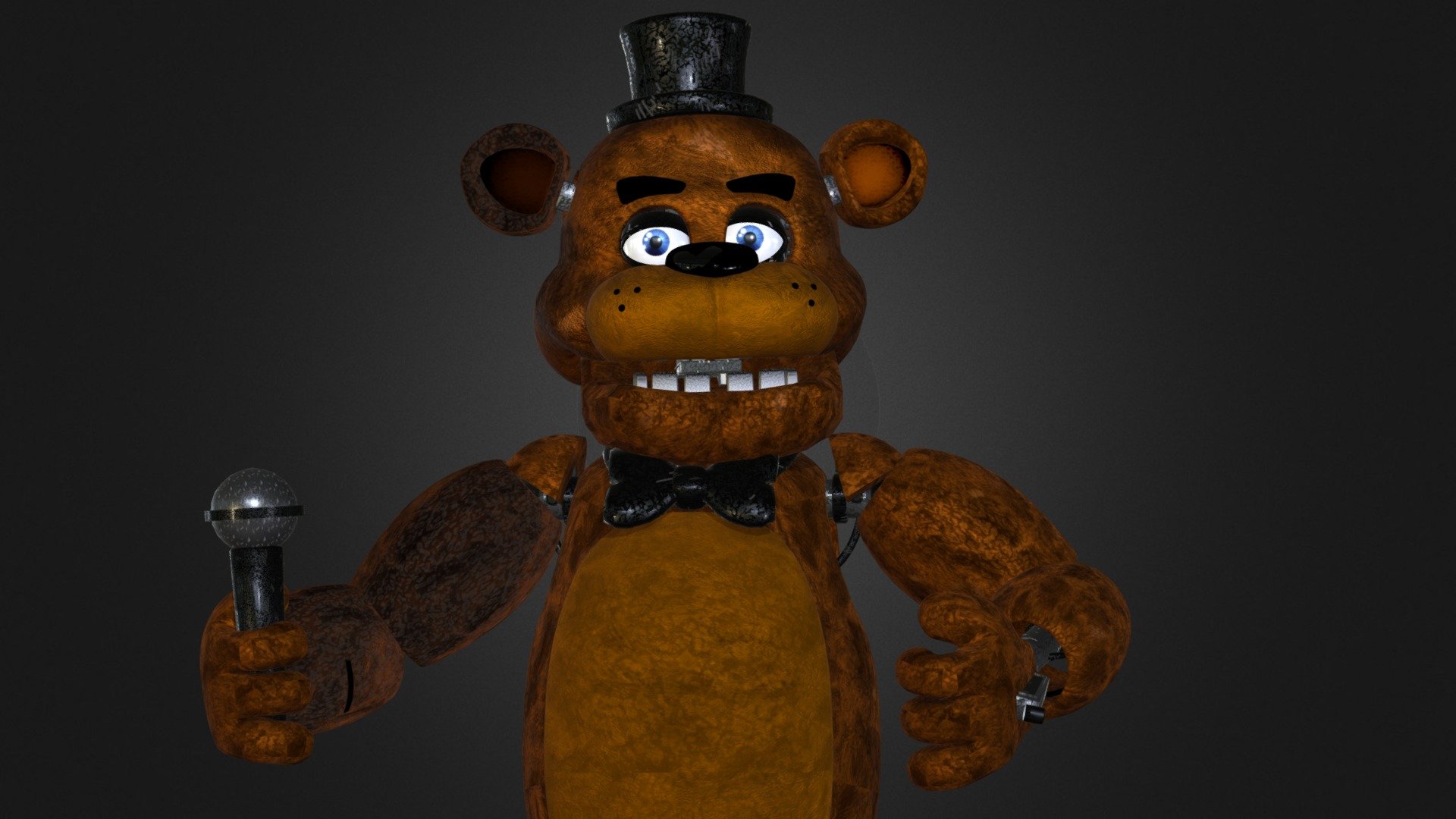 Celebrate Poster Freddy Fazbear - 3D model by PFGFromYT ...