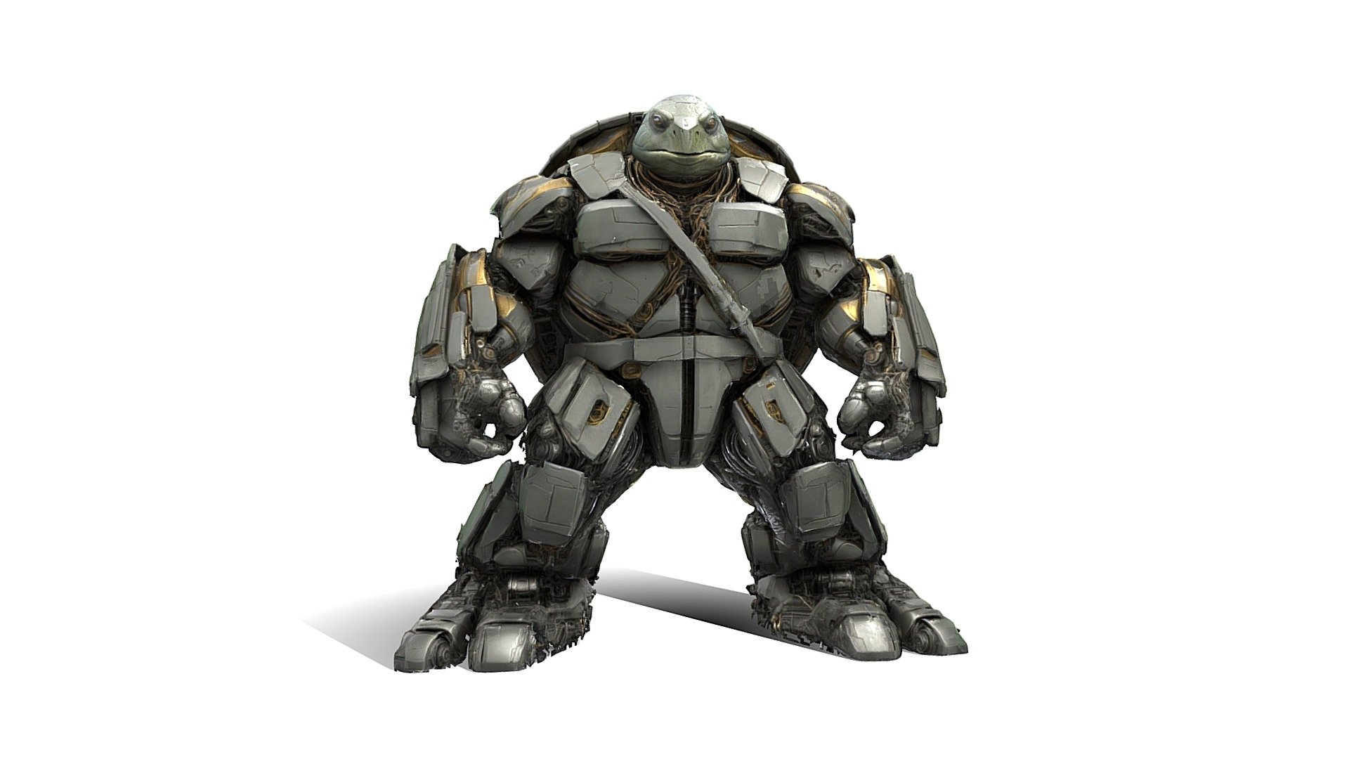 Colosal Turtle Titan - 3D model by VertaScan [24653b6] - Sketchfab