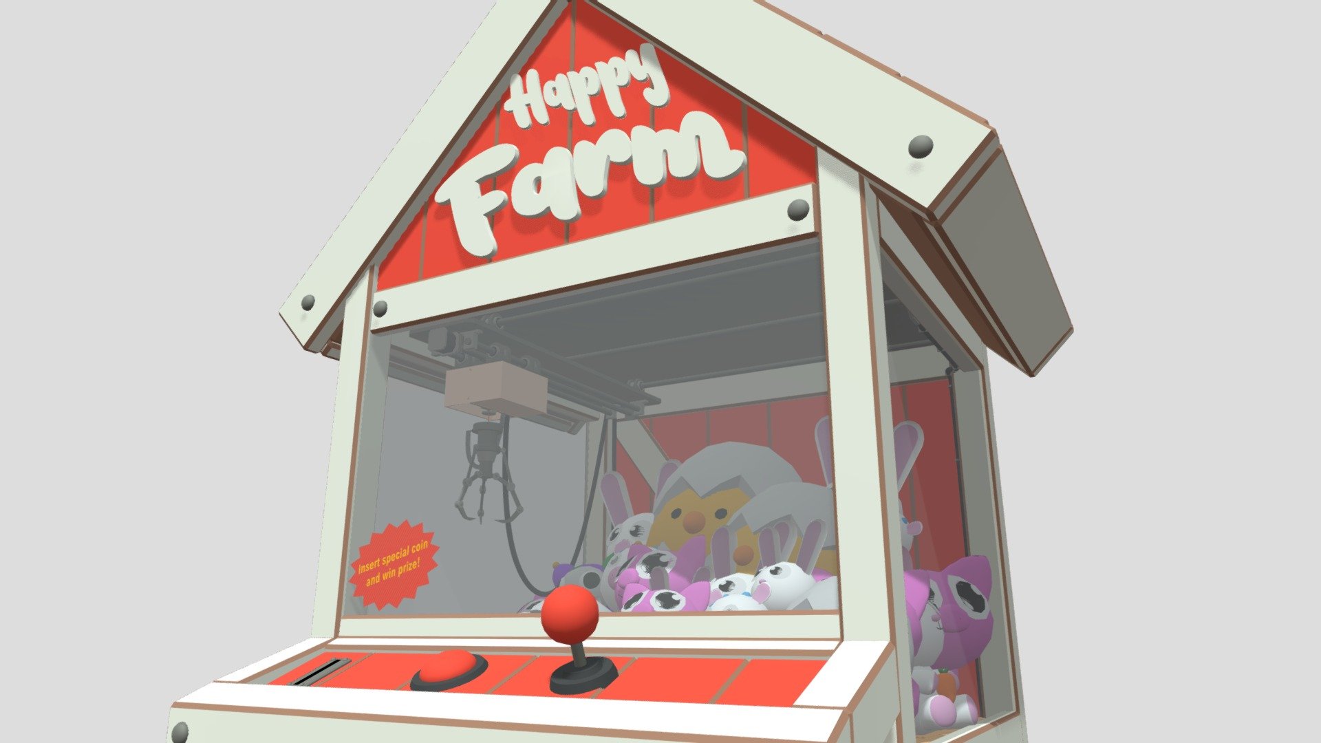 "Happy Farm" Claw Machine V3 (XYZ Diploma Draft) - 3D model by Mr ...