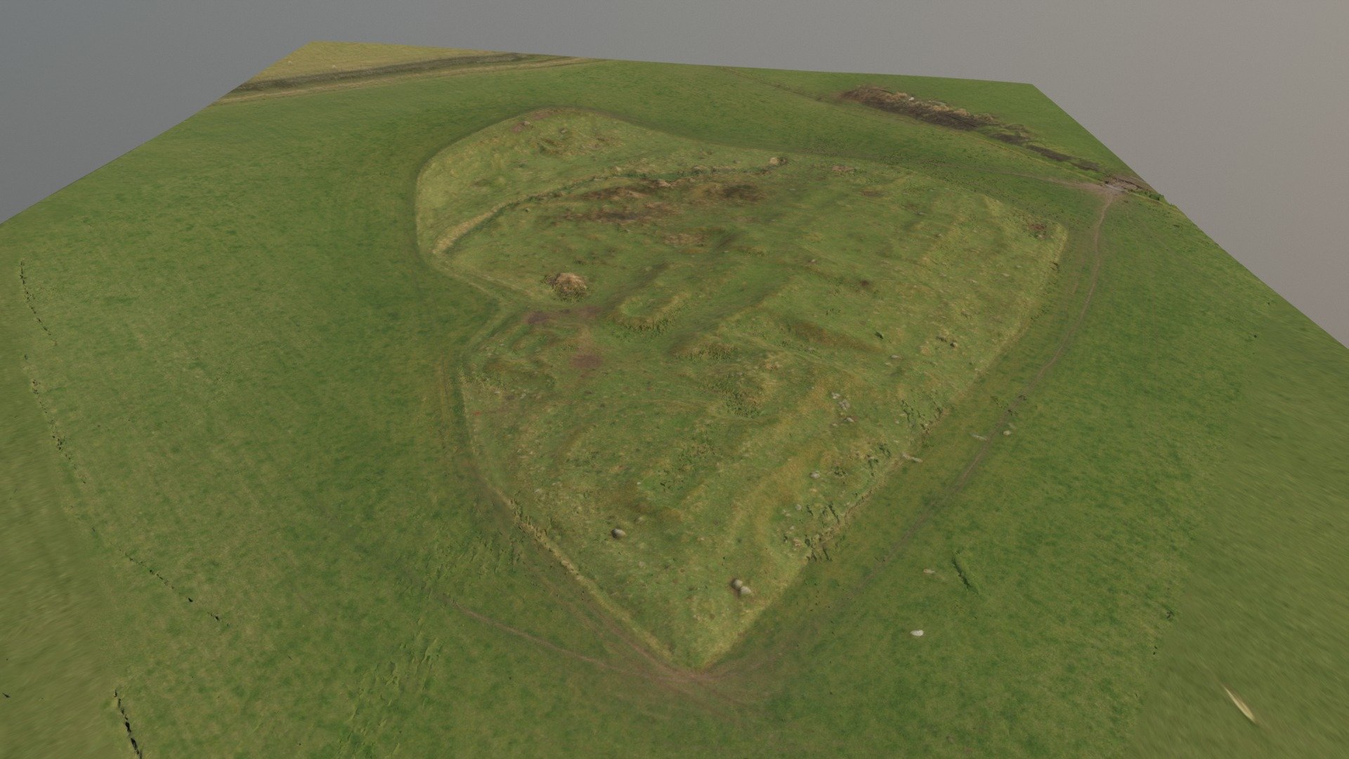 Deserted complex, Mulchaich Farm, Ferintosh - Download Free 3D model by ...