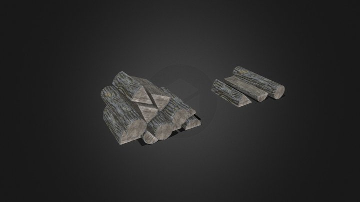 Firewood 3D models - Sketchfab