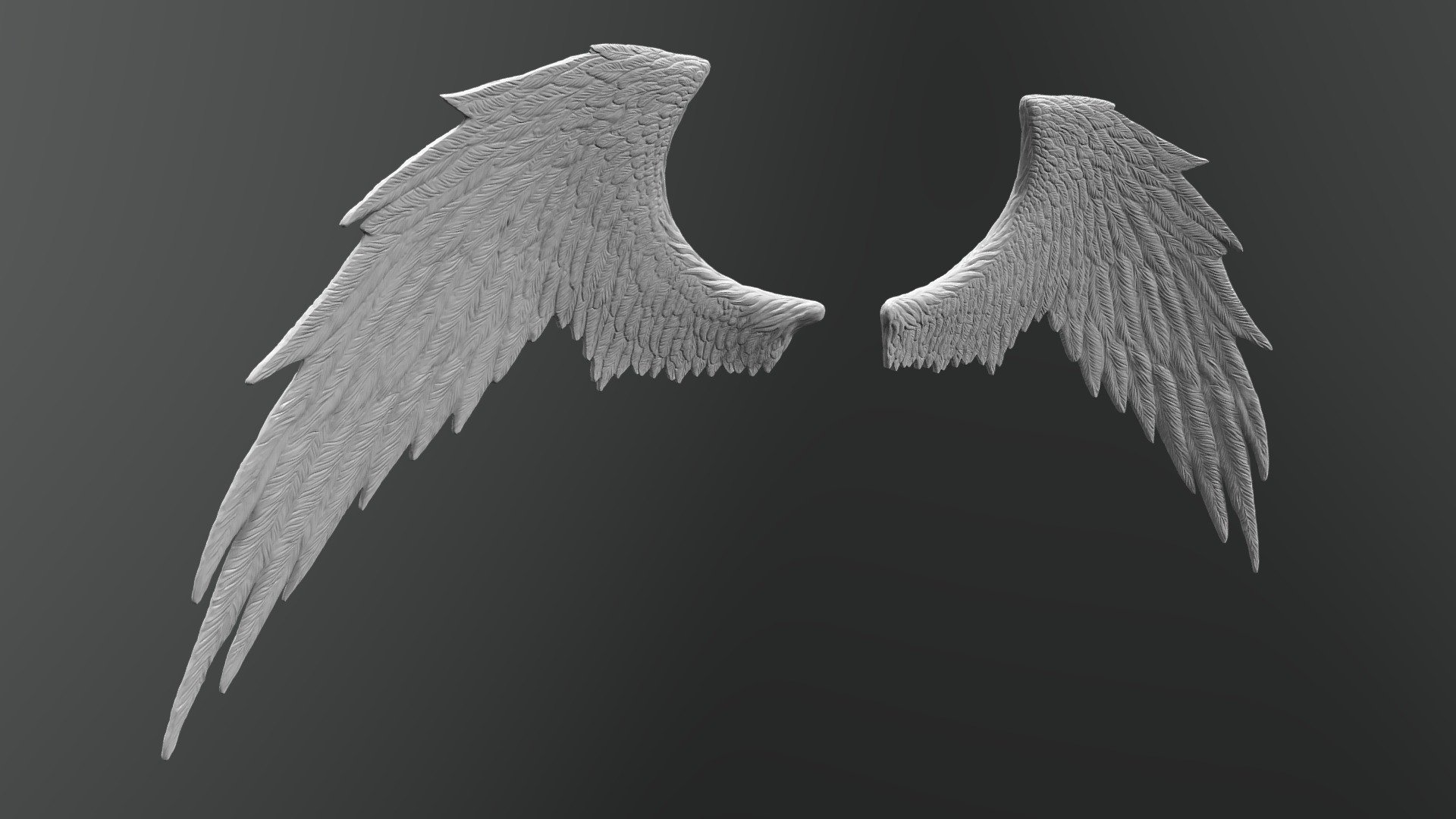 3d Printable Wings 3 - Buy Royalty Free 3D model by Rumpelstiltskin ...