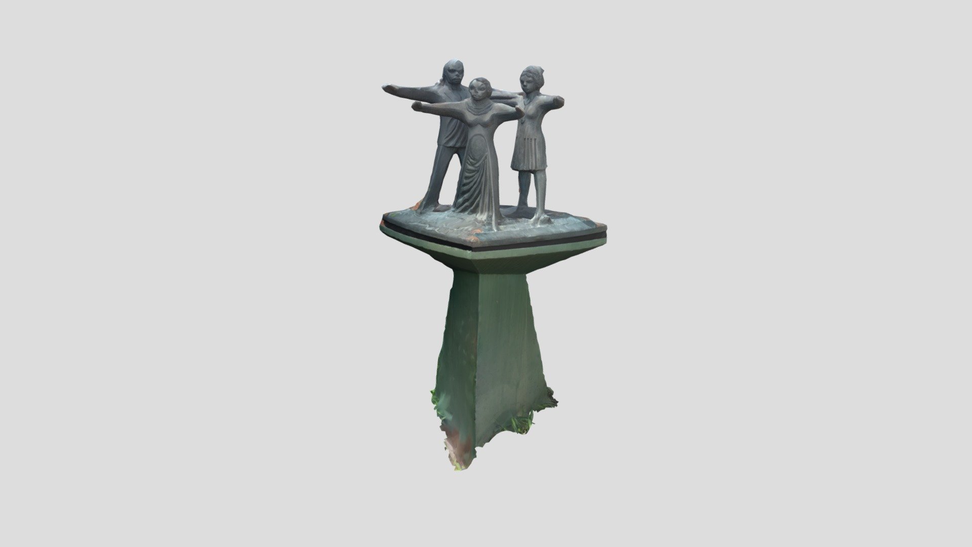 Three Figures Model - 3D model by synatra [246bfb7] - Sketchfab