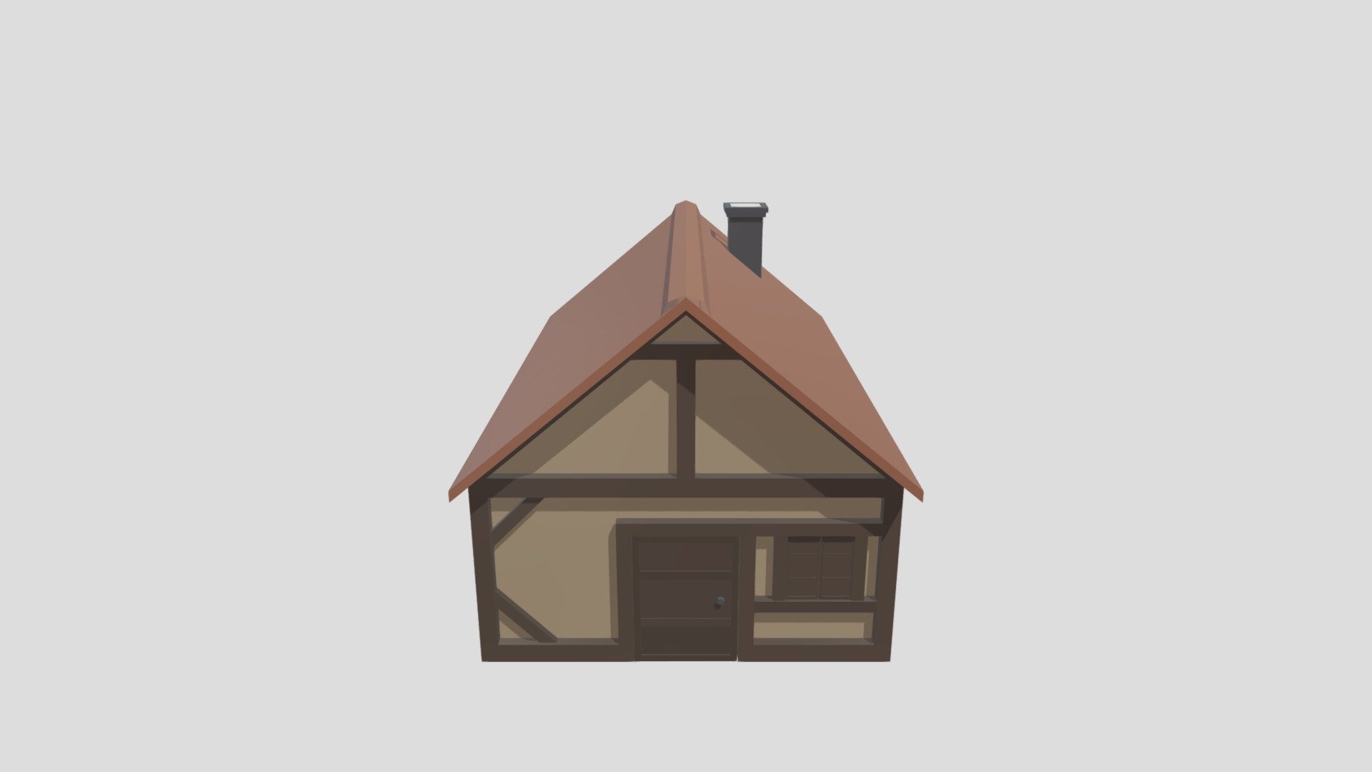 Cottage - 3D model by Kiki1312 [246cbfc] - Sketchfab