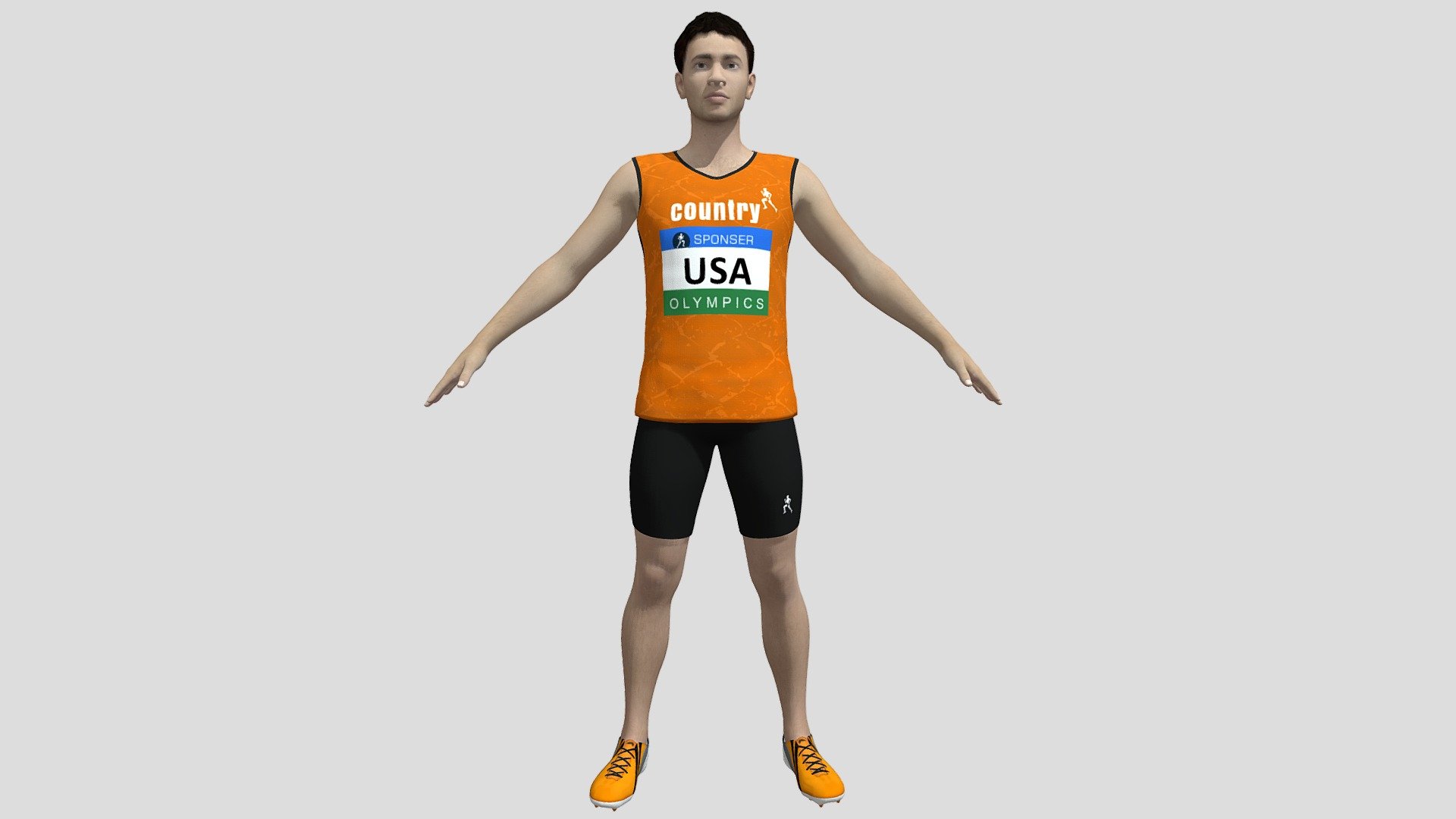 Athlete Runner - Buy Royalty Free 3D model by trish.j2109 [246ce1b ...