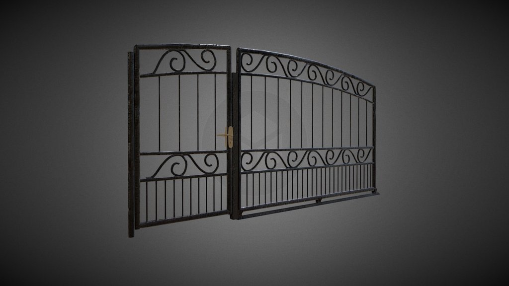 Gate - Download Free 3D model by Francesco Coldesina (@topfrank2013 ...
