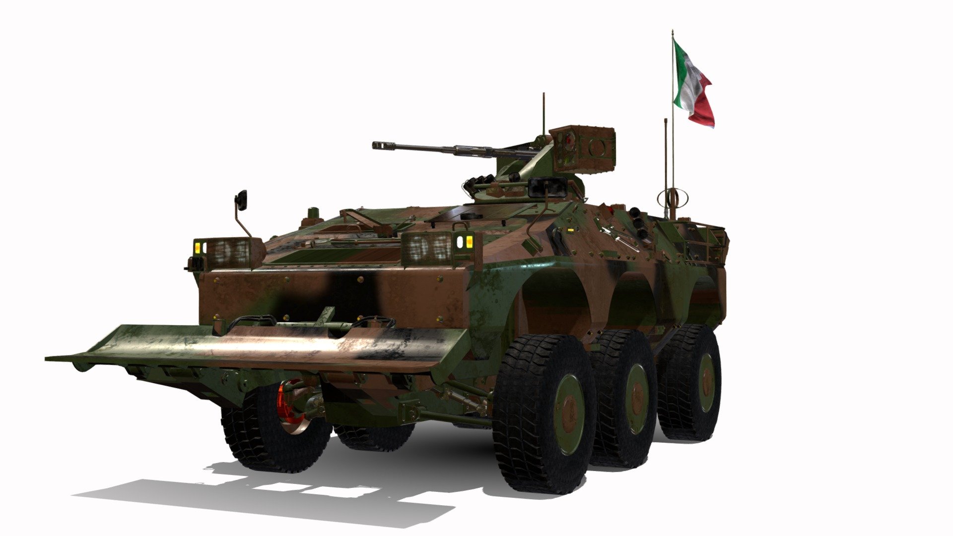 Puma 6x6 Iveco - 3D model by LM3D (@lm9241221) [246e6e0] - Sketchfab