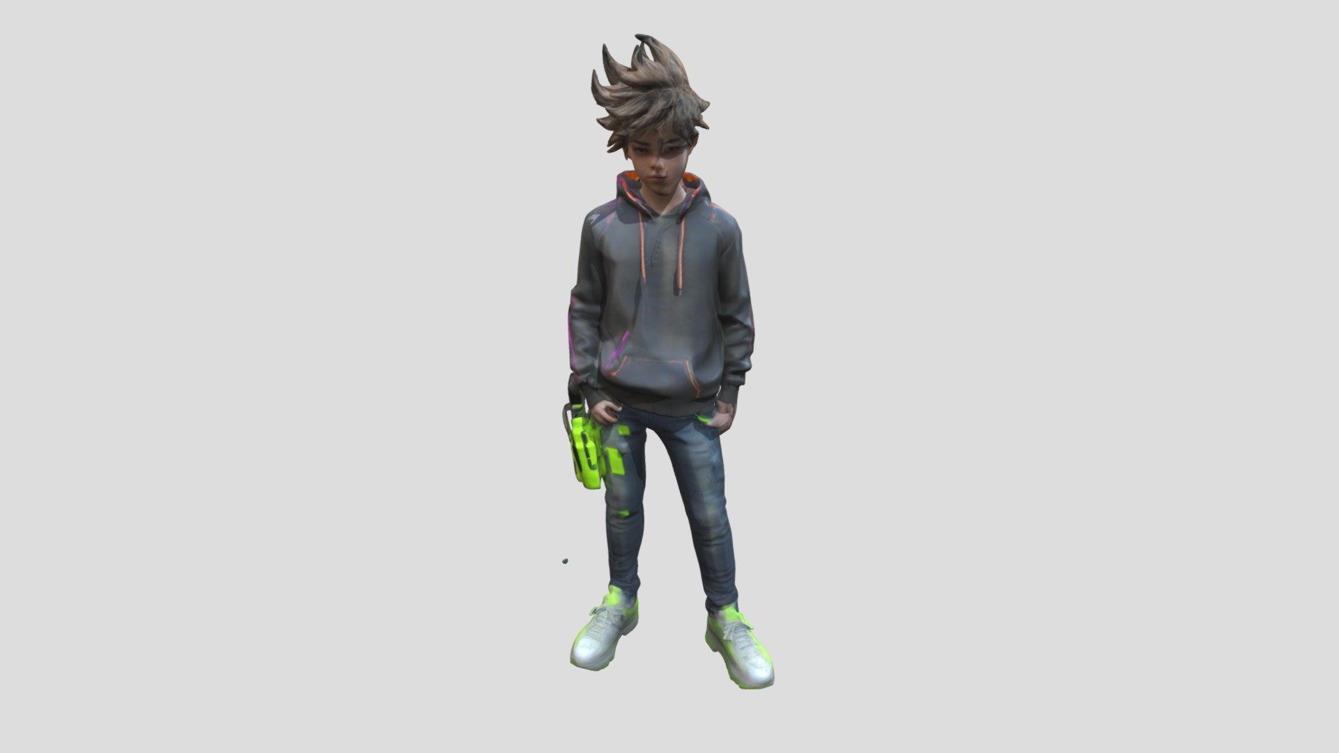 3D Boy Character Model | Game & Animation Ready - 3D model by FUTURE ...