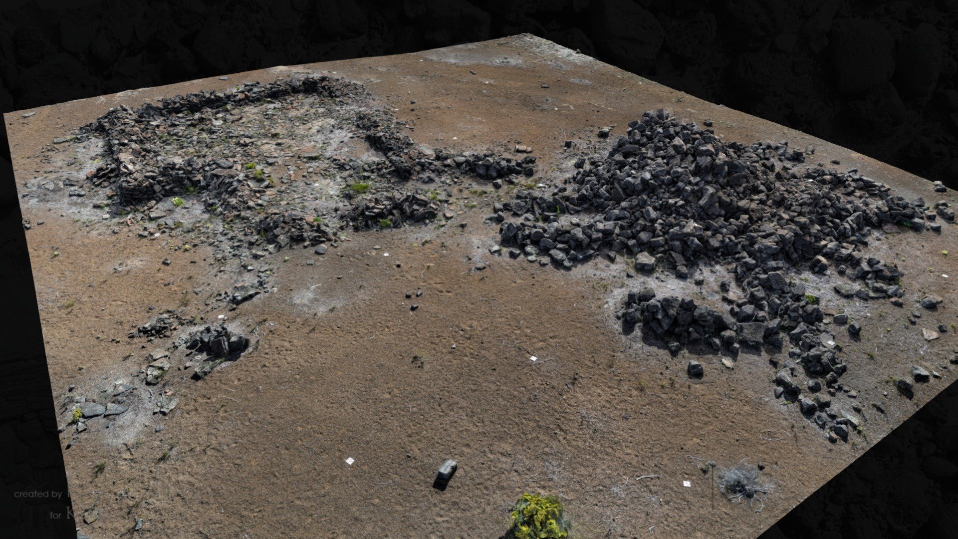 Ahu a ‘Umi - Ahu F and House Site G - 3D model by interactiveheritage ...
