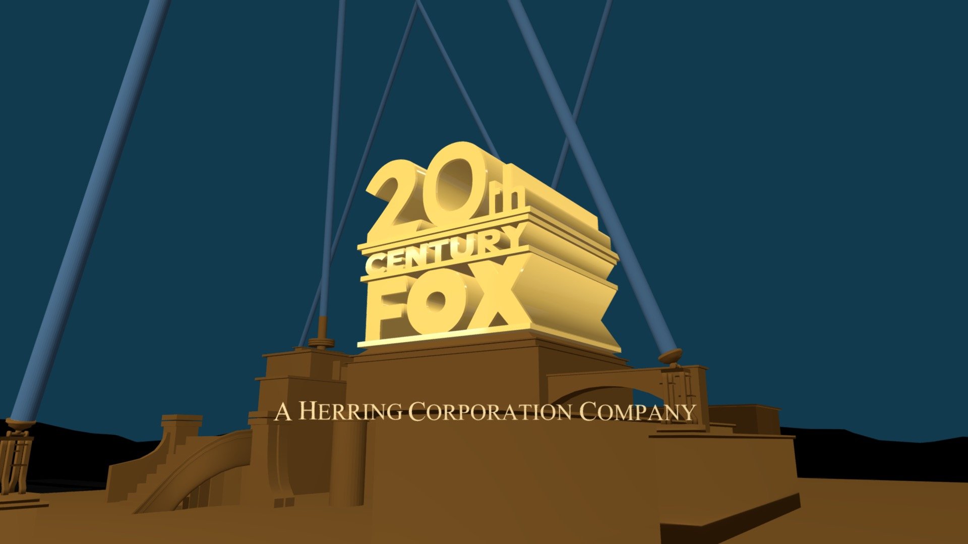 20th Century Fox logo by toherri remake - Download Free 3D model by ...