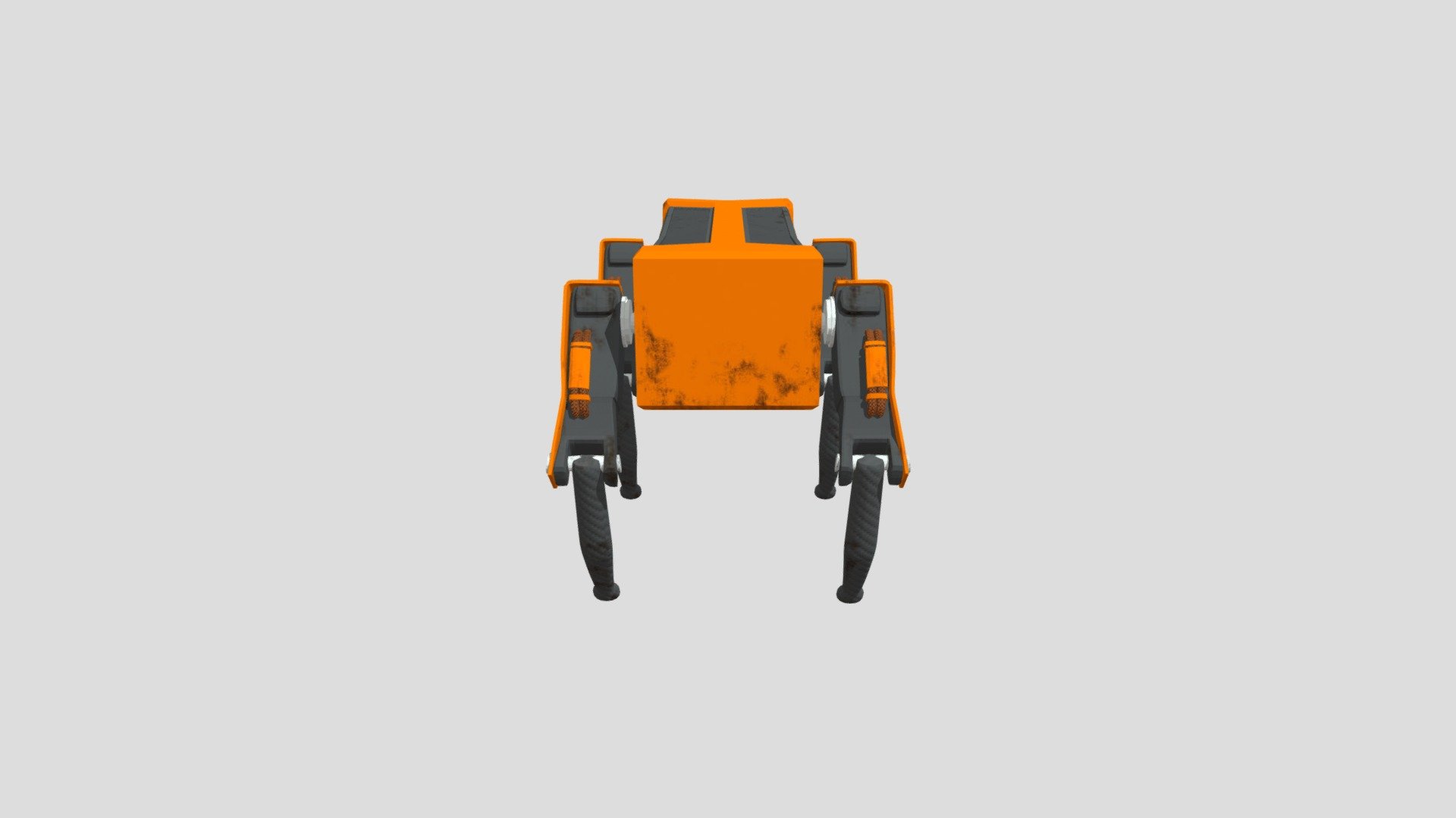 4 Leg Robot - Download Free 3D model by Moe The Modeler And Ripper ...
