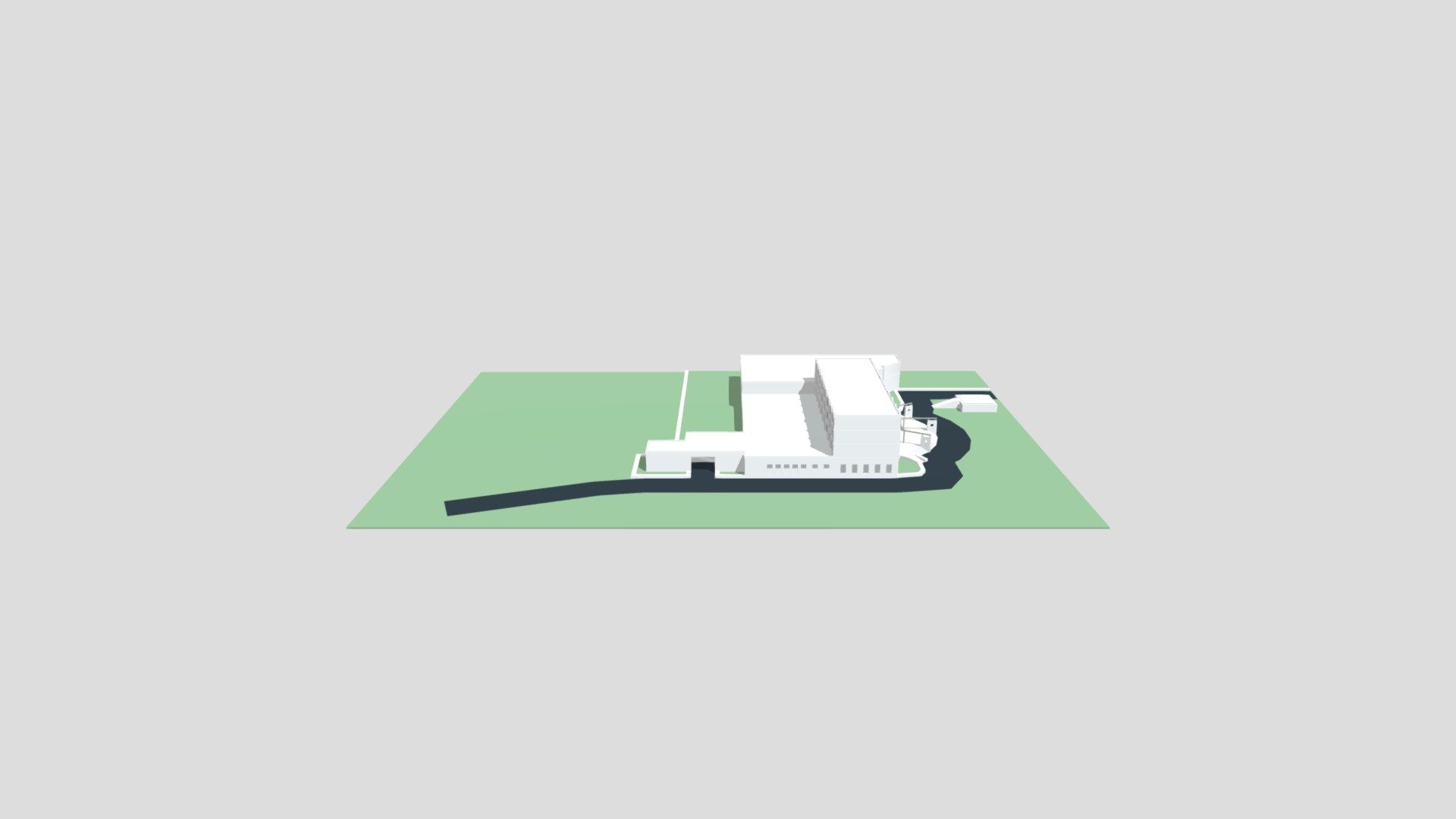 Hospital - 3D model by Emmet Field (@EmmetField) [2472e4f] - Sketchfab