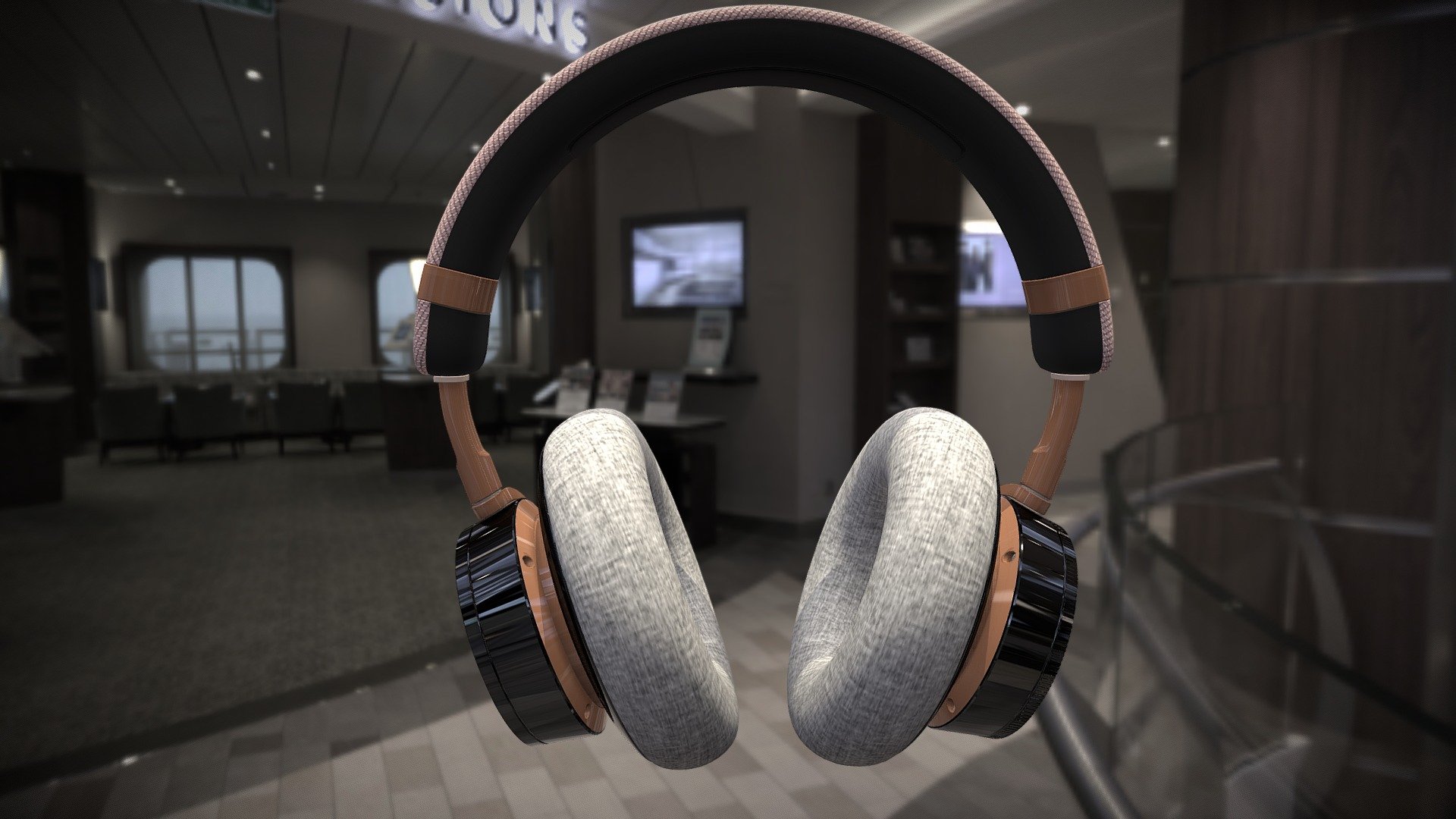 Headphone Model - Download Free 3D model by RawrationWrath (@Wrath_Man ...