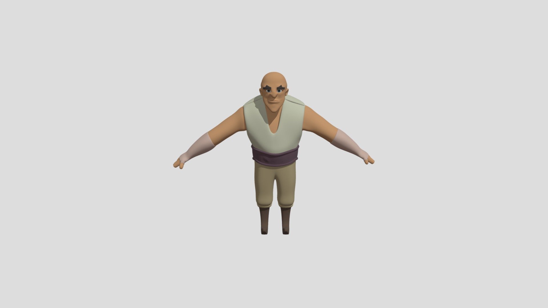 Barbar Character - Download Free 3D model by oLric (@selimalsk ...
