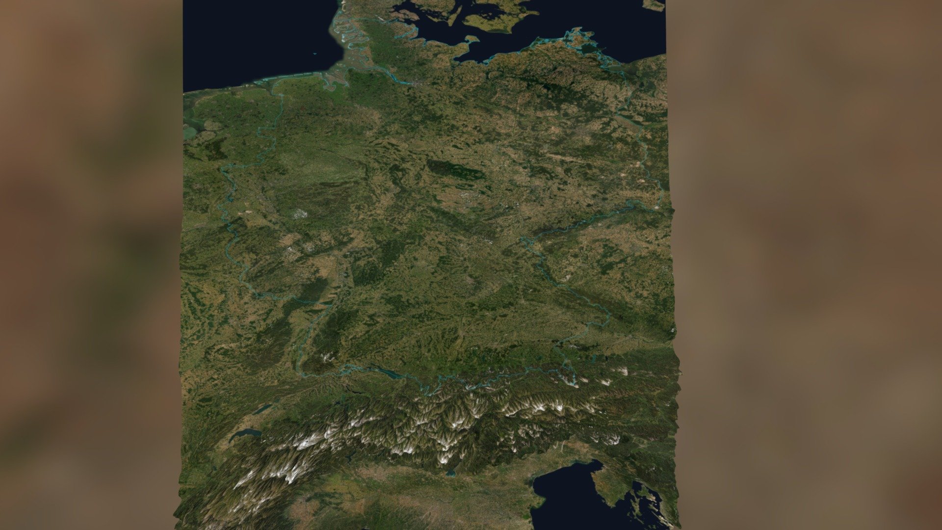 German topography - 3D model by Yang (@bluepaint0218) [2479905] - Sketchfab