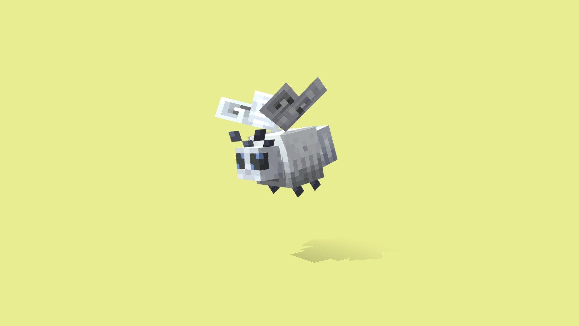 Baby Moth - Minecraft Creature - 3D model by Bono (@bonogakure ...
