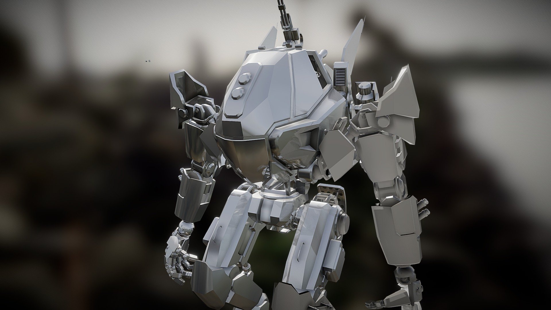 Mech VR - Base mesh - 3D model by Andrei D. Rodriguez (@andrei ...