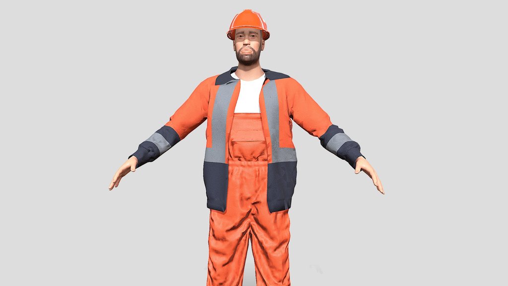 Workers - A 3D model collection by andrecorreialls - Sketchfab