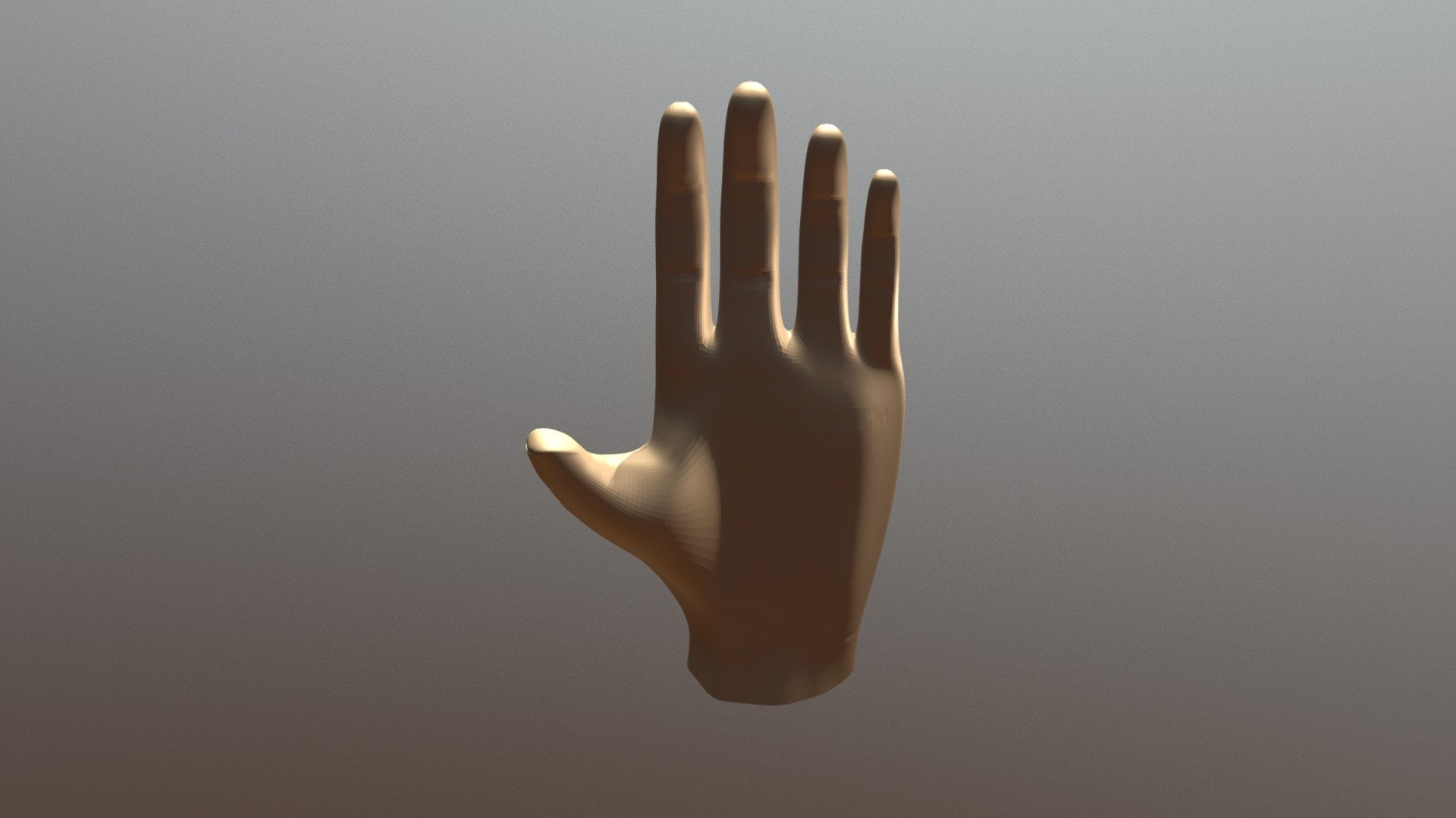 Ugly hand which might have been stung by a bee - 3D model by KaidanKay ...