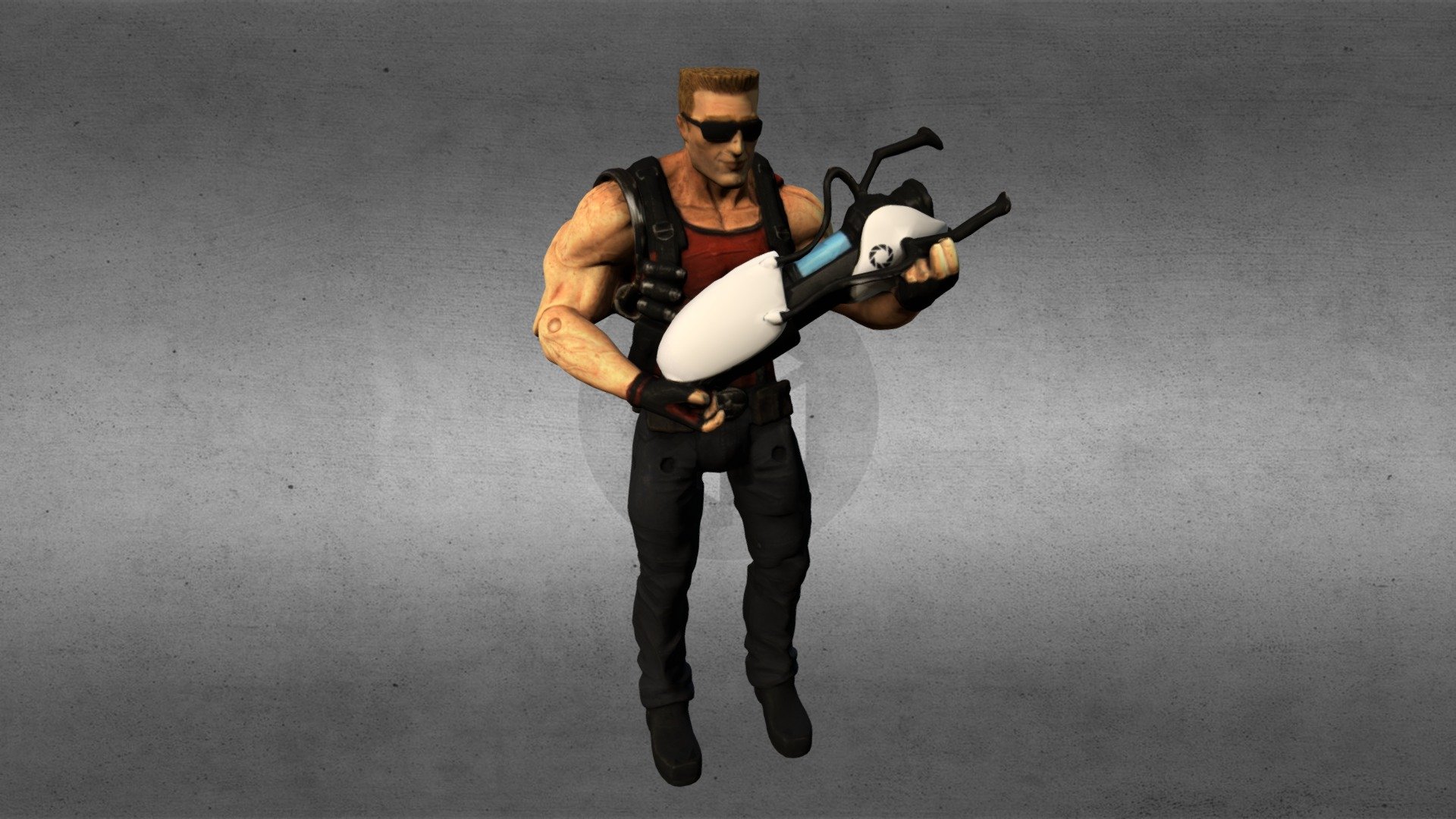 Duke Nukem - 3D model by 3DScan4You.de (@3dscan4you) [247bccc] - Sketchfab