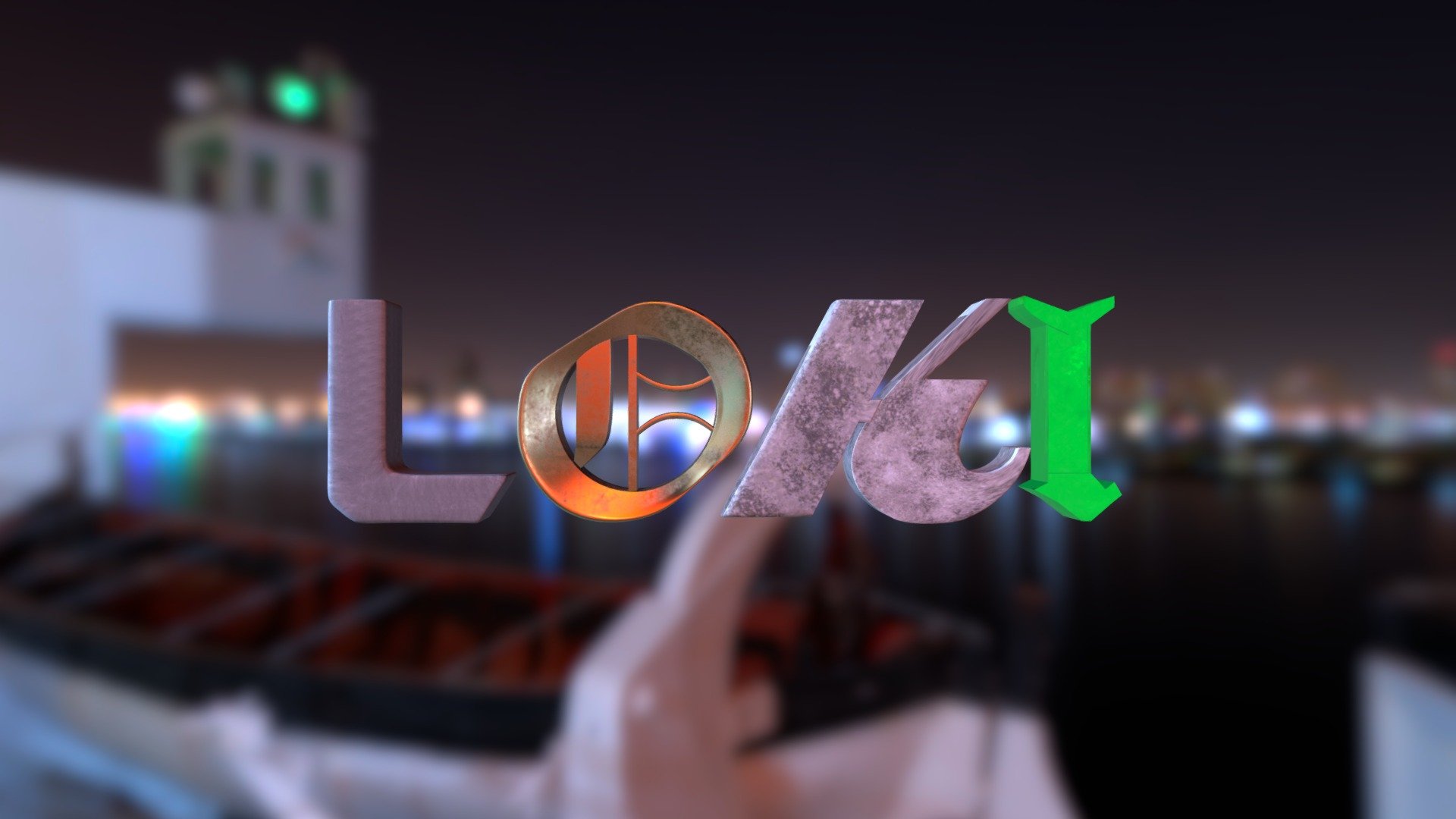 LOKI - Logo Series - MCU - 3D model by Papaya Animation Studio Arts ...