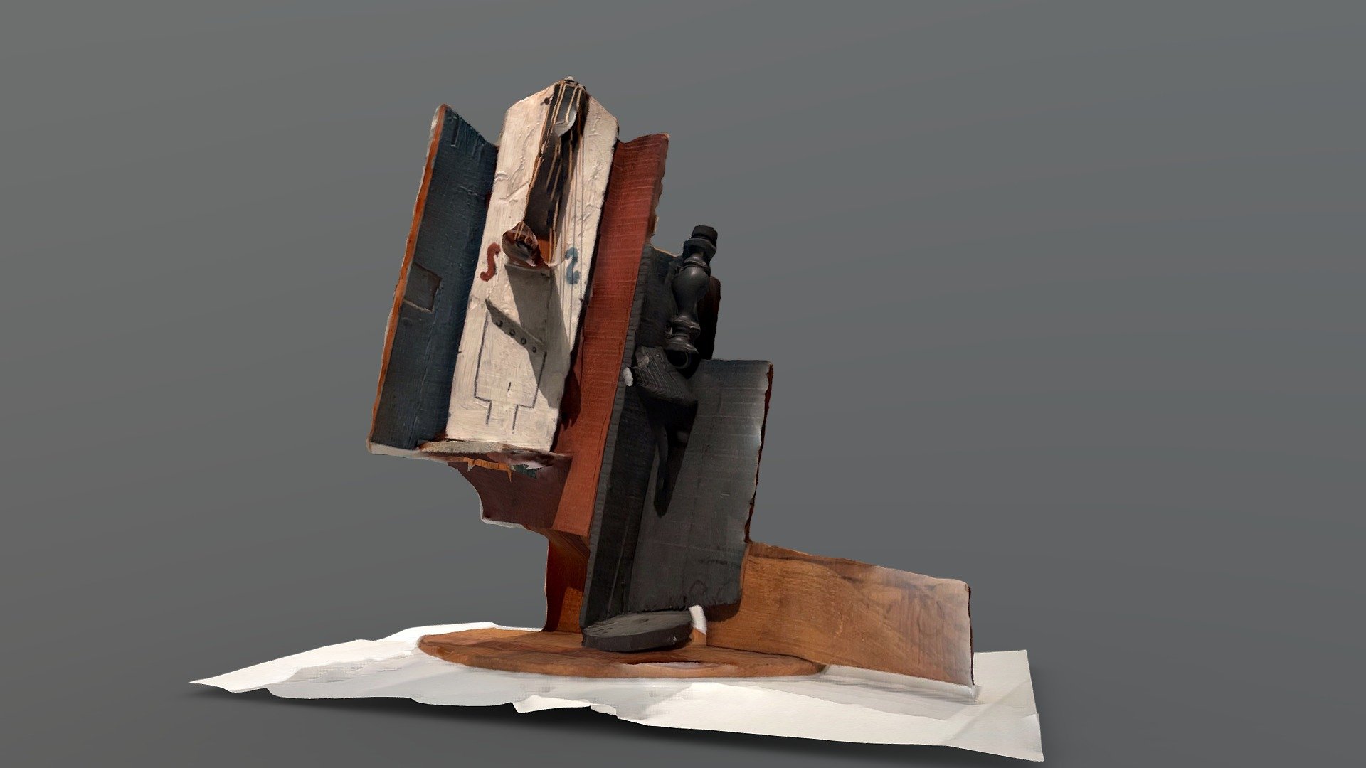 Picasso 1909 - Download Free 3D model by gussbronze [247f5cb] - Sketchfab