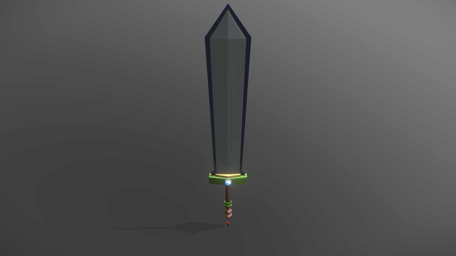 Basic Sword from a Tutorial - 3D model by Shady (@hoovyswordguy ...