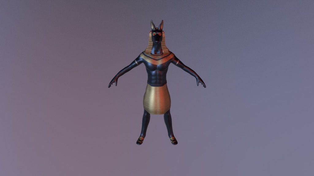 Anubis With Clothes - Download Free 3D model by TacticalMinionz ...