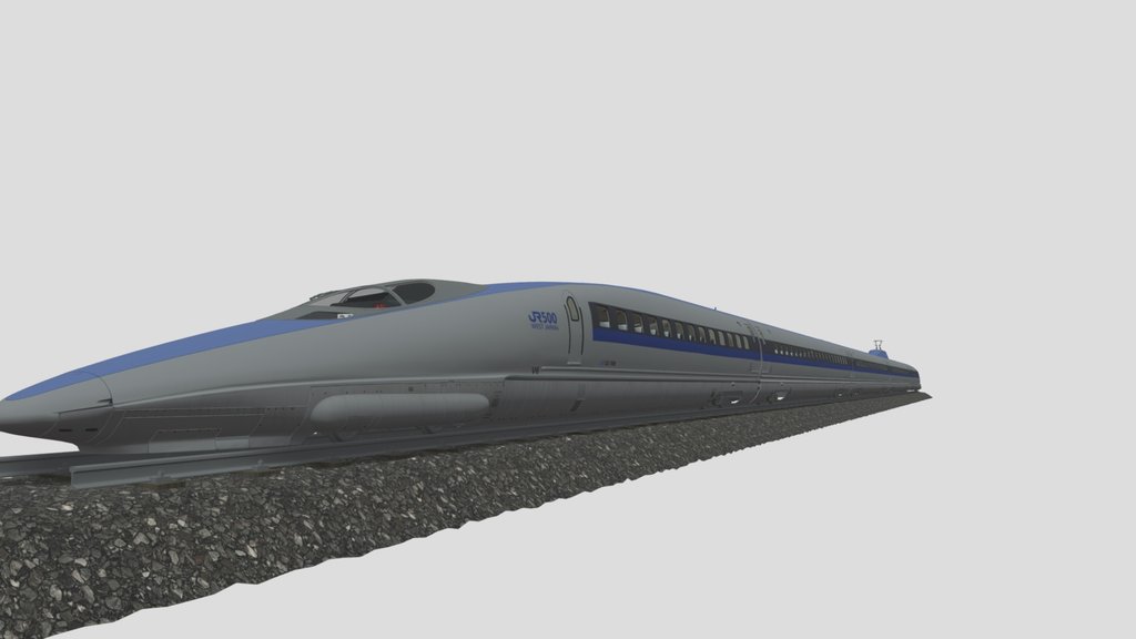 Bullet train - A 3D model collection by Pravin Patil (@sibtc) - Sketchfab