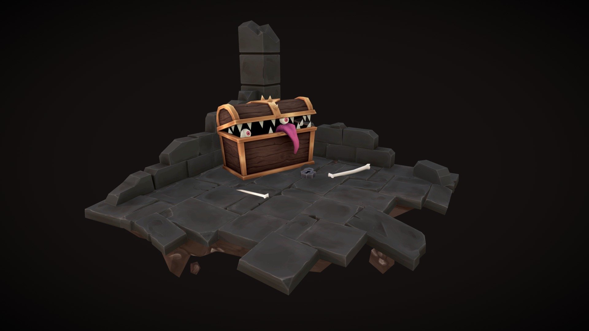 Mimic - 3D model by Zeeboon (@toondewachter) [2482375] - Sketchfab